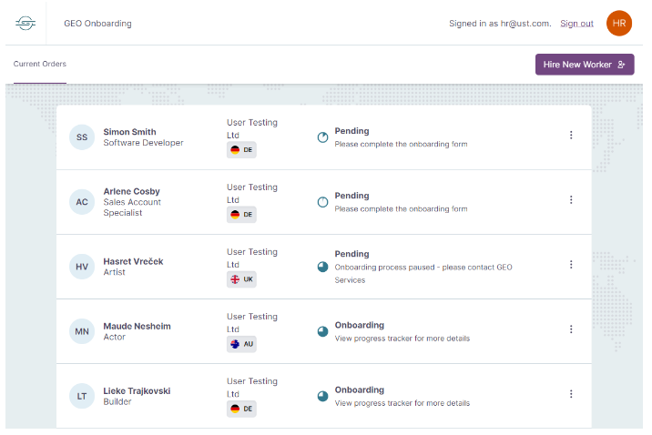 What is Worker Onboarding? – Global Support Center (GSC)