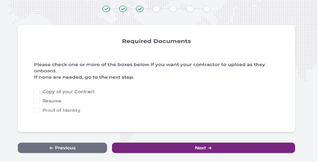 Onboarding a Contractor – Global Support Center (GSC)